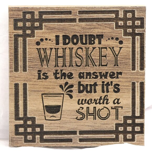 Linda Rae Clark Designs | Dining | Coaster Whiskey | Poshmark